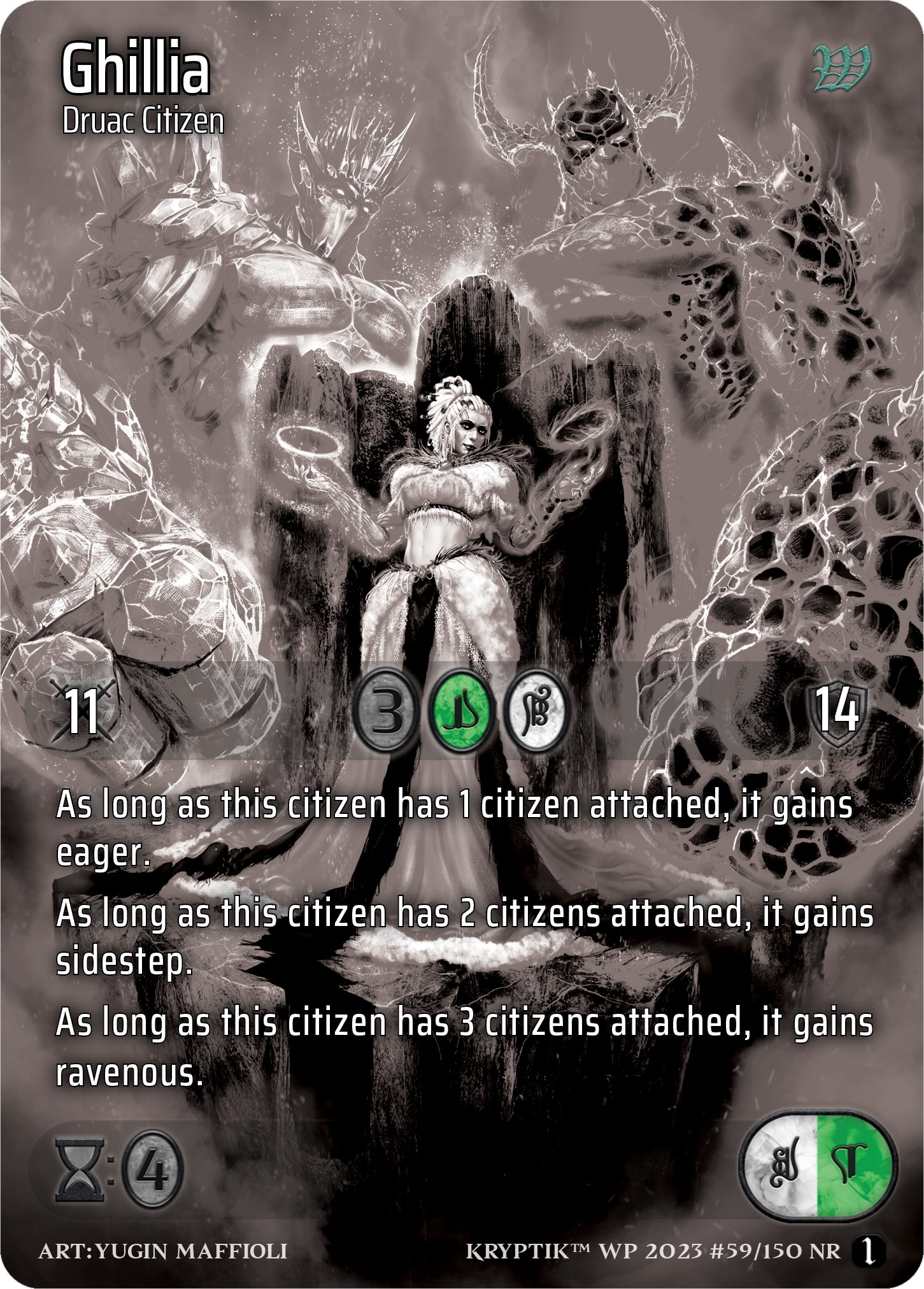 Ghillia - Wicked Prophecy [Wave 1] (eBay Gen Con Exclusive) - Kryptik TCG