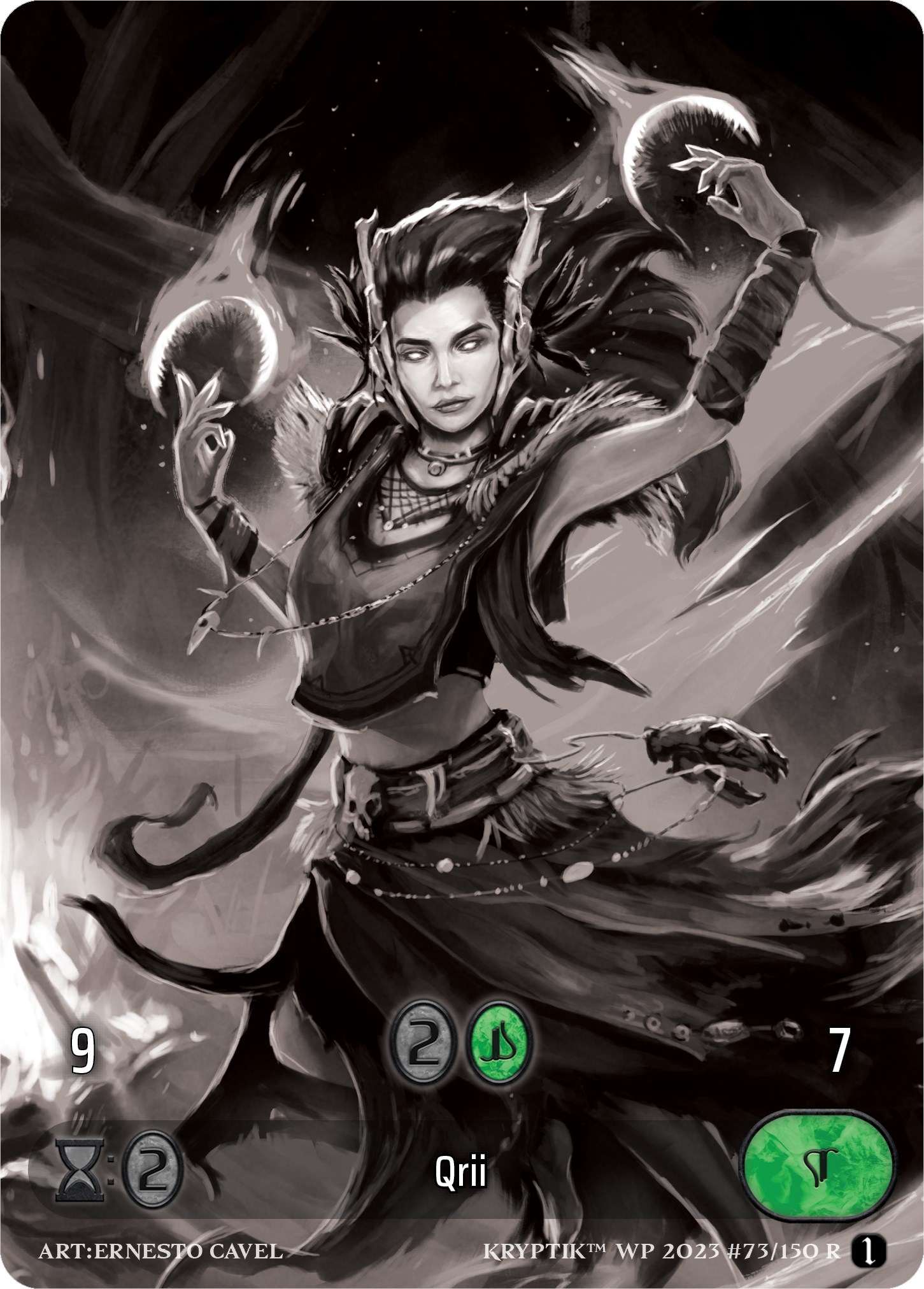 Qrii (Box Topper) - Wicked Prophecy [Wave 1] (eBay Gen Con Exclusive) - Kryptik TCG