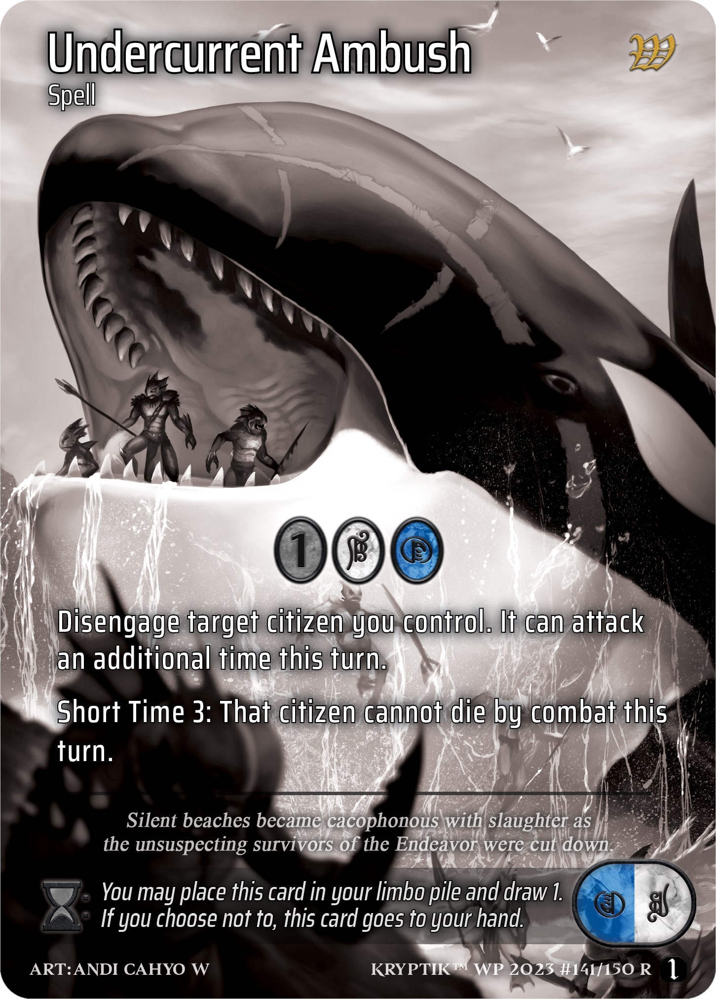 Undercurrent Ambush - Wicked Prophecy [Wave 1] (eBay Gen Con Exclusive) - Kryptik TCG