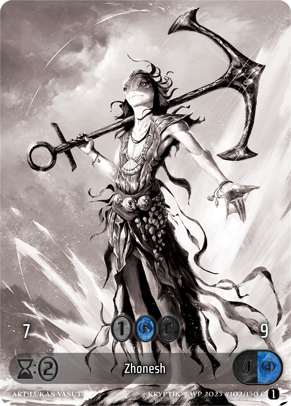 Zhonesh (Box Topper) - Wicked Prophecy [Wave 1] (eBay Gen Con Exclusive) - Kryptik TCG