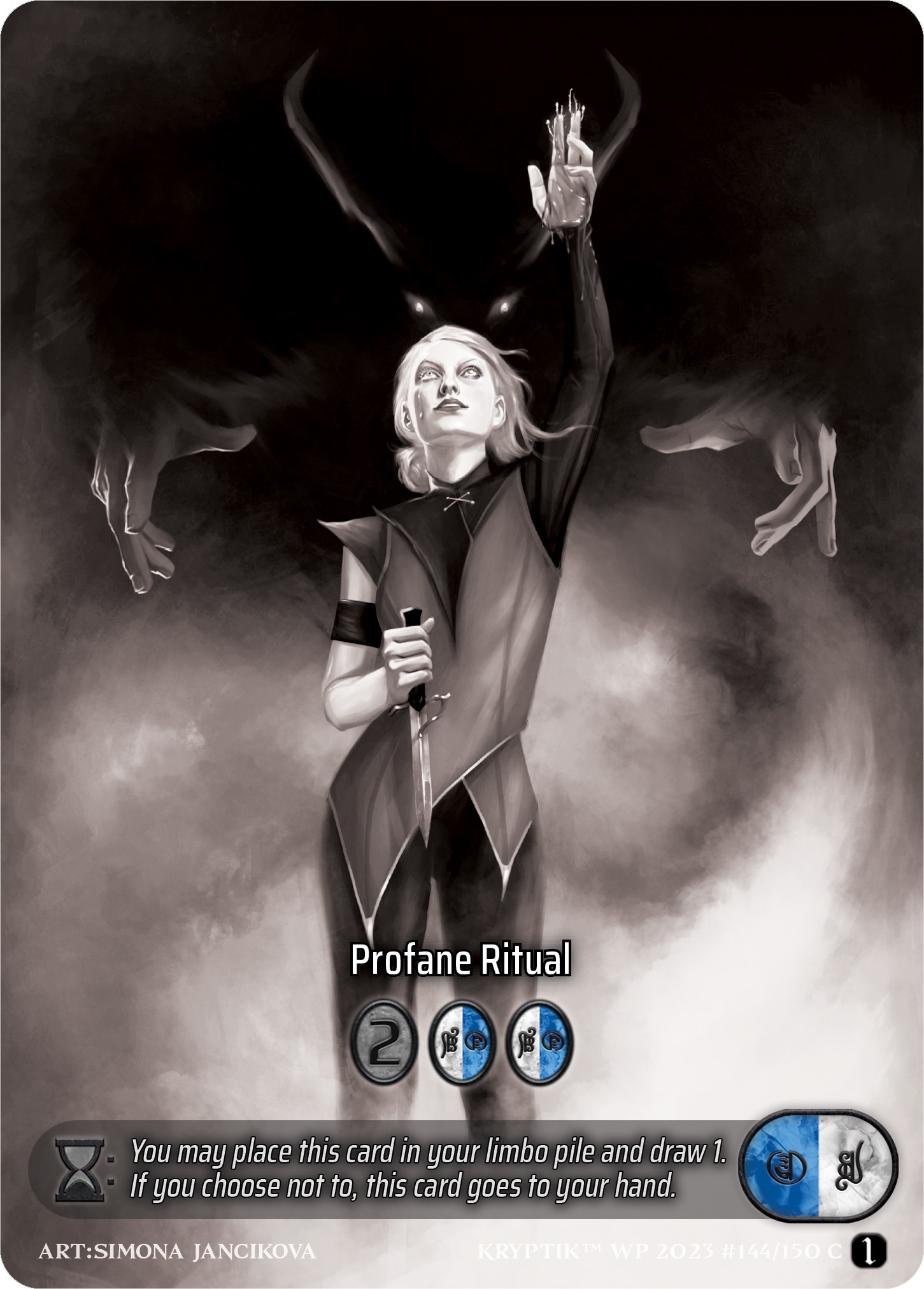 Profane Ritual (Box Topper) - Wicked Prophecy [Wave 1] (eBay Gen Con Exclusive) - Kryptik TCG