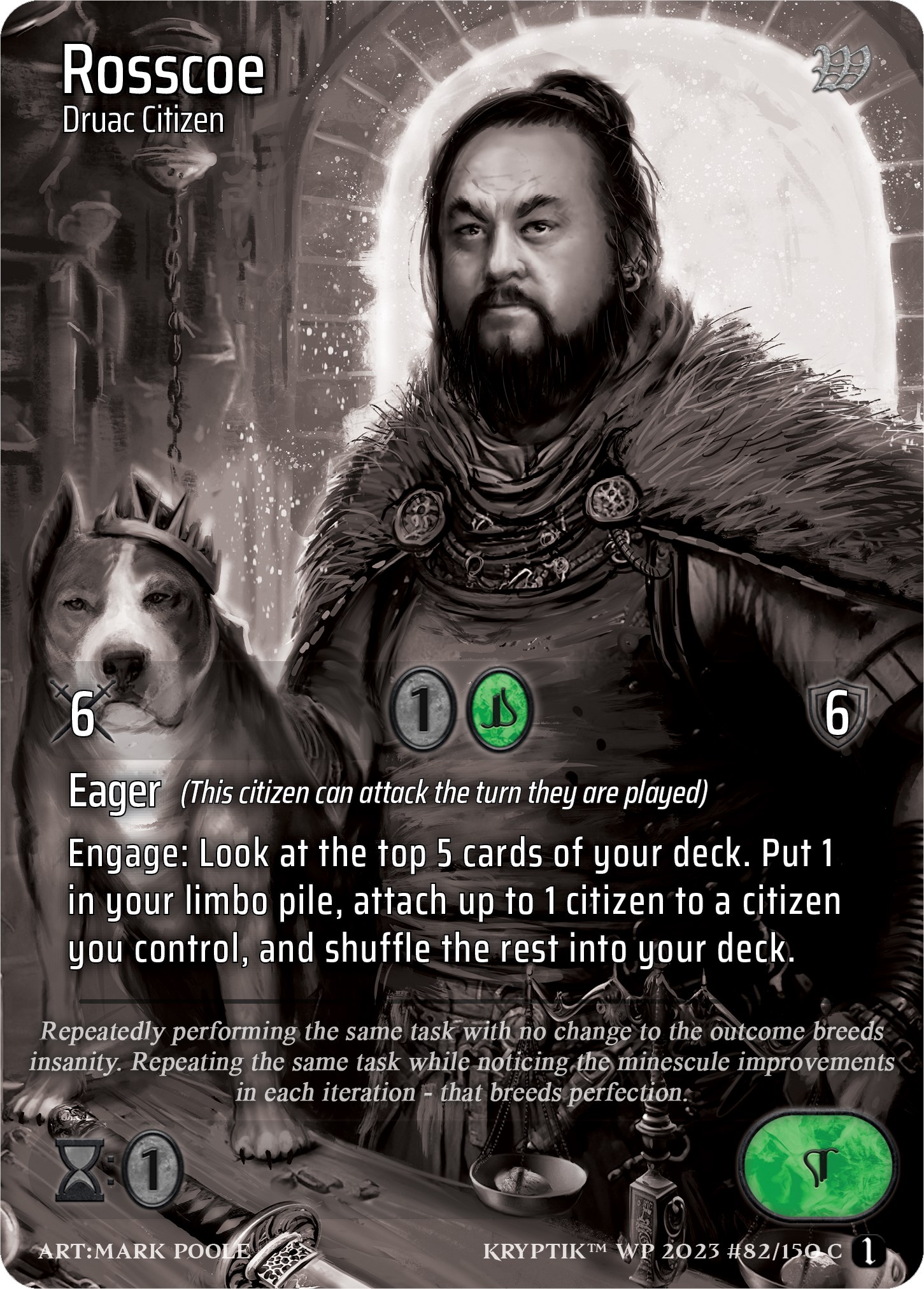 Rosscoe - Wicked Prophecy [Wave 1] (eBay Gen Con Exclusive) - Kryptik TCG