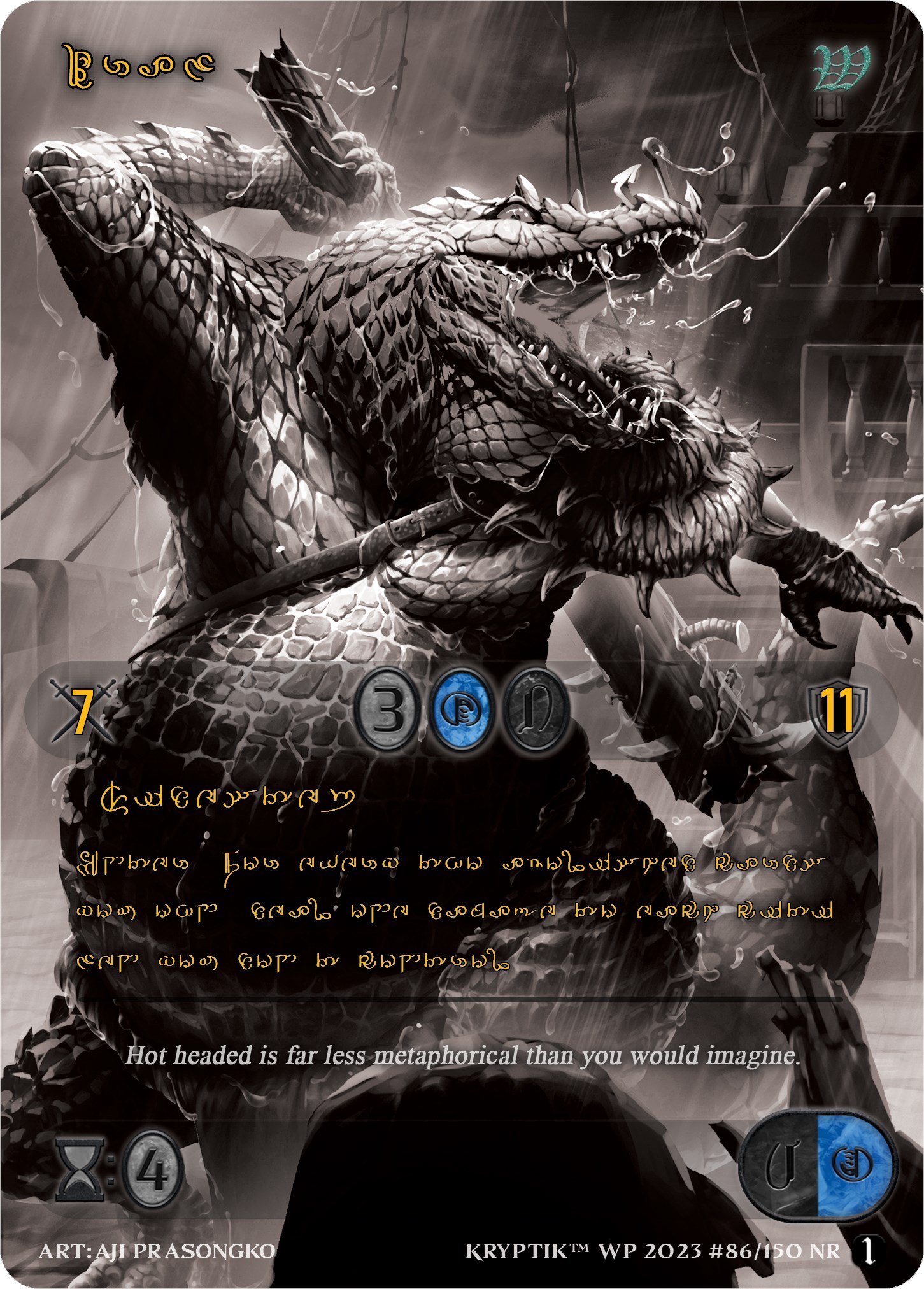 Iraz (Gold Kryptik Language) - Wicked Prophecy [Wave 1] (eBay Gen Con ...