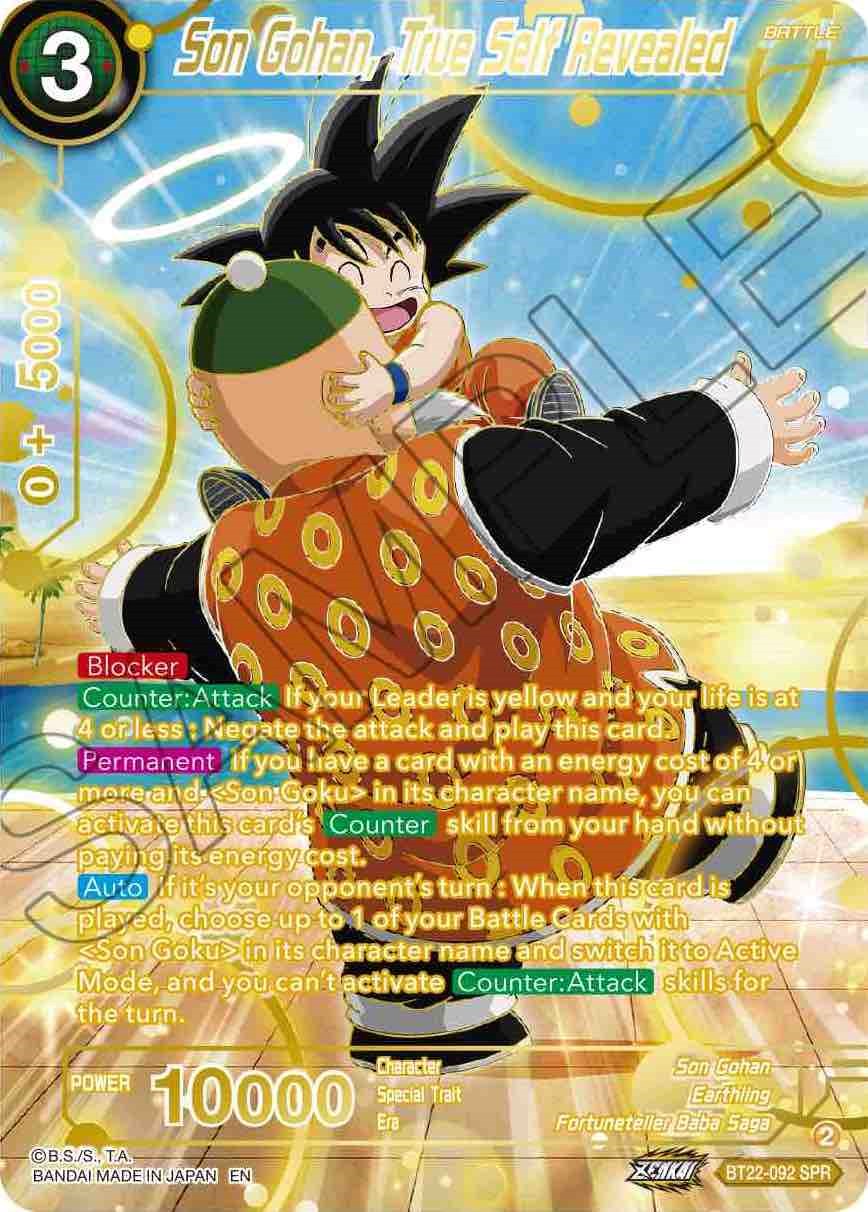 Son Gohan, True Self Revealed (SPR) - Critical Blow - Dragon Ball Super ...