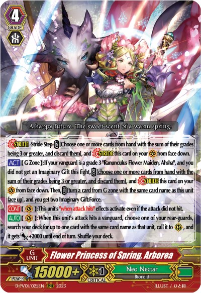 Flower Princess of Spring, Arborea - D-PV01: History Collection ...
