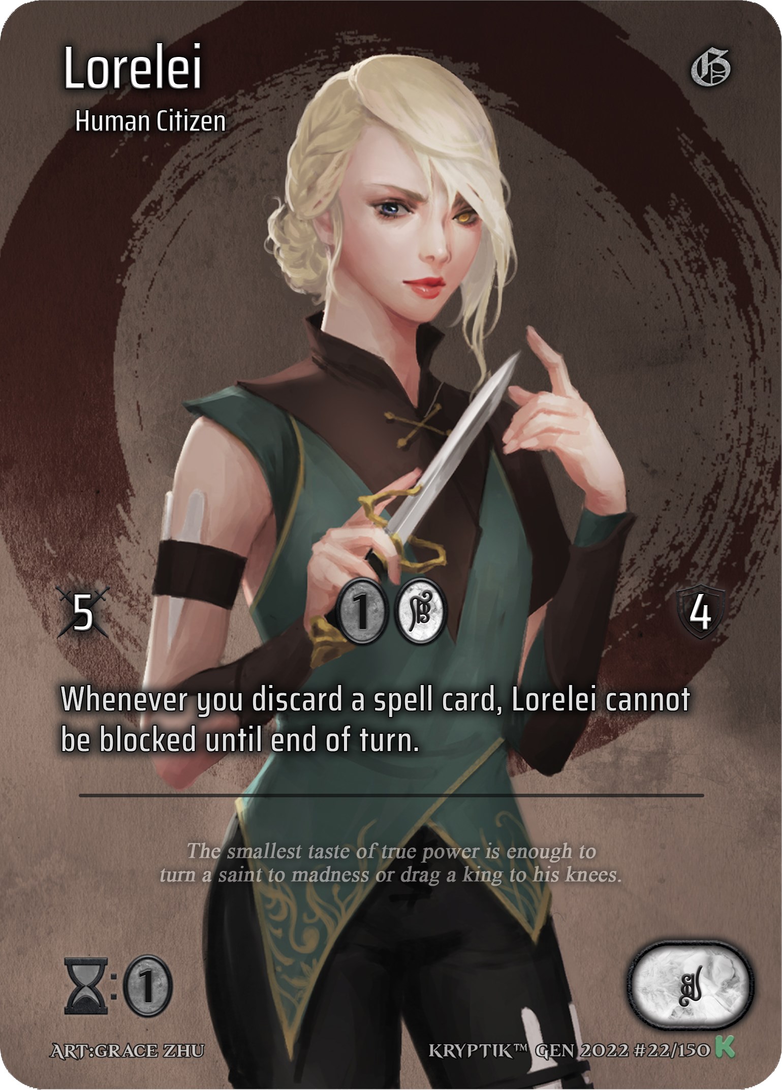 Lorelei (Full Art) - Genesis [Kickstarter] - Kryptik TCG