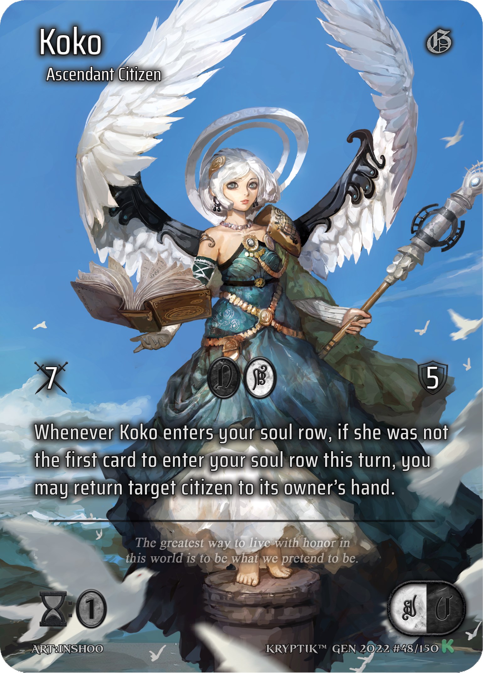 Koko (Full Art) - Genesis [Kickstarter] - Kryptik TCG