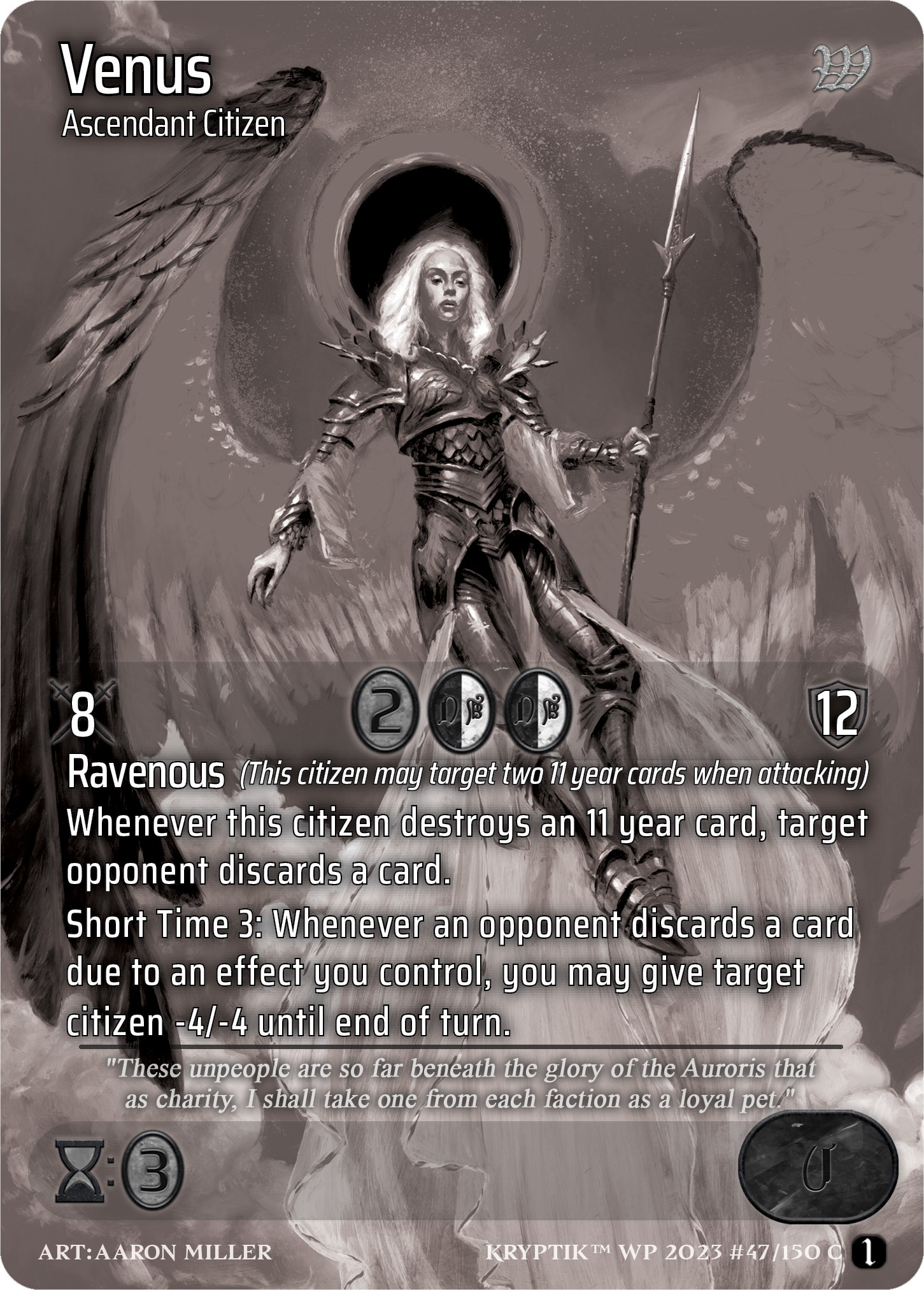 Venus (Cosmo Foil) - Wicked Prophecy [Wave 1] (eBay Gen Con Exclusive ...
