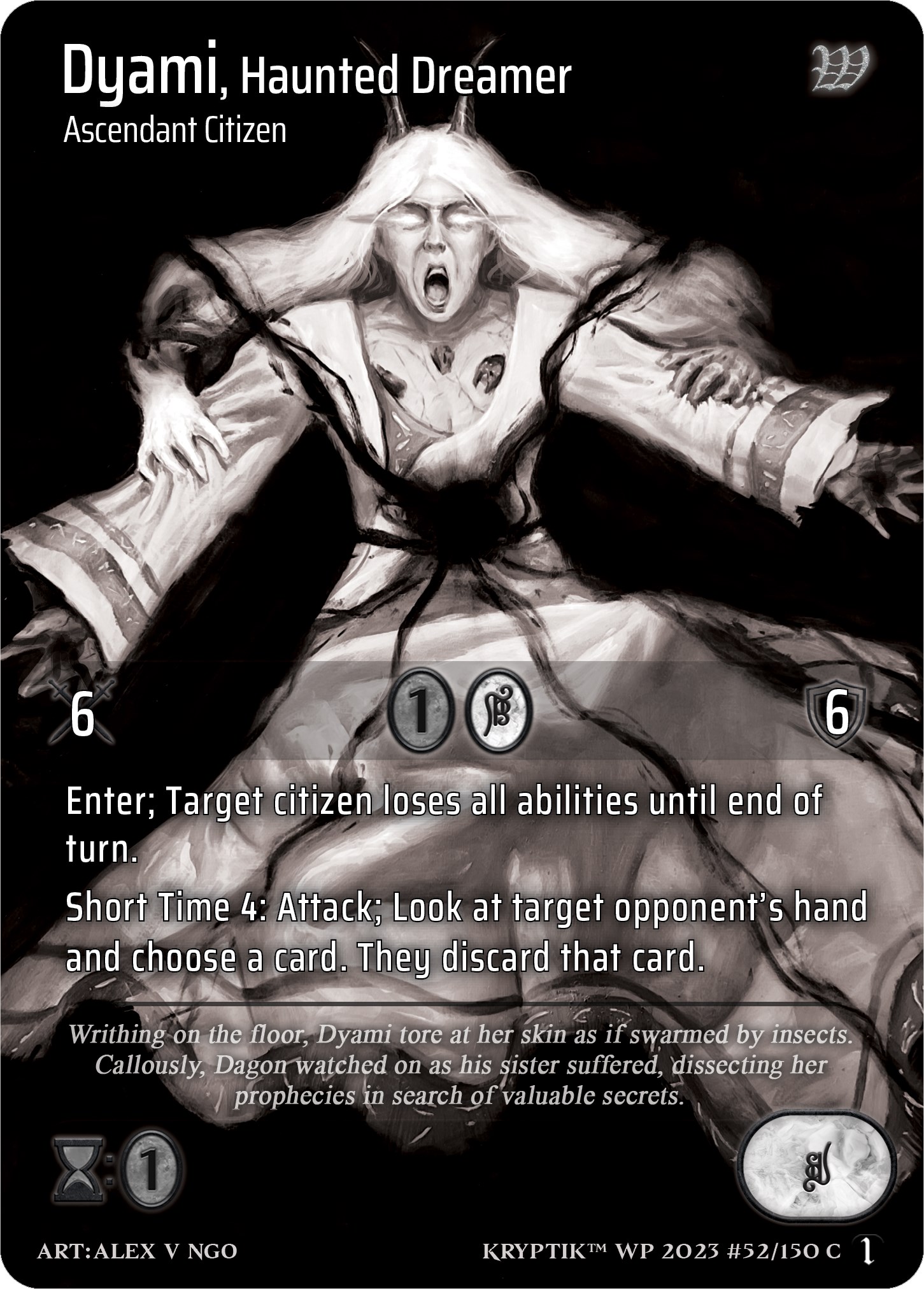 Dyami, Haunted Dreamer (Cosmo Foil) - Wicked Prophecy [Wave 1] (eBay ...