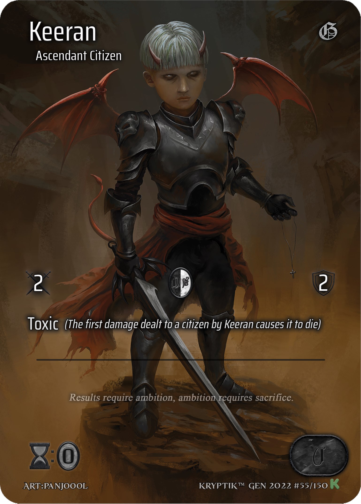 Keeran (Full Art) - Genesis [Kickstarter] - Kryptik TCG