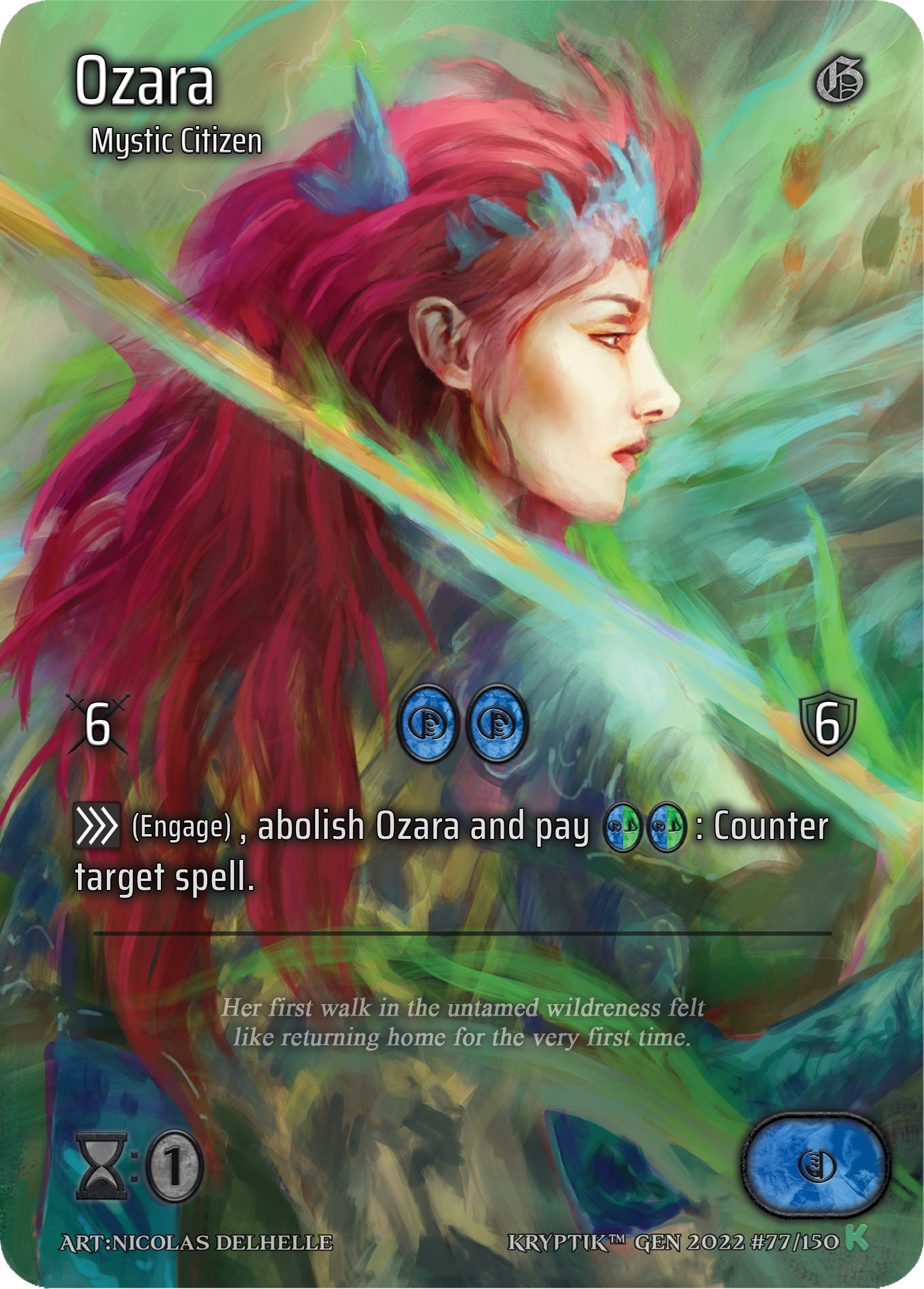 Ozara (Full Art) - Genesis [Kickstarter] - Kryptik TCG