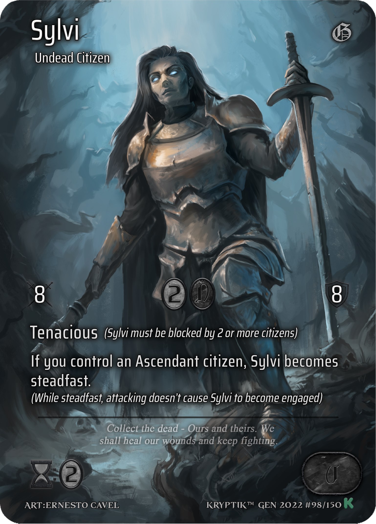 Sylvi (Full Art) - Genesis [Kickstarter] - Kryptik TCG