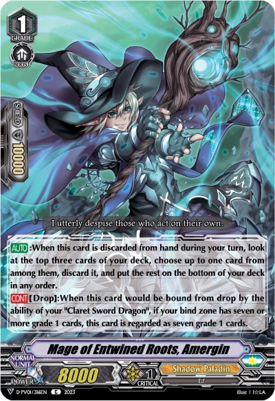 Mage of Entwined Roots, Amergin - D-PV01: History Collection ...