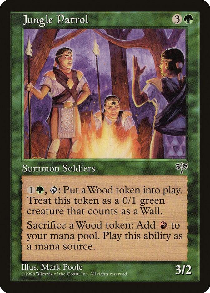 Jungle Patrol - Mirage - Magic: The Gathering