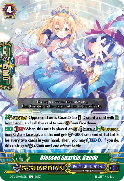 Blessed Sparkle, Sandy - D-PV01: History Collection - Cardfight Vanguard