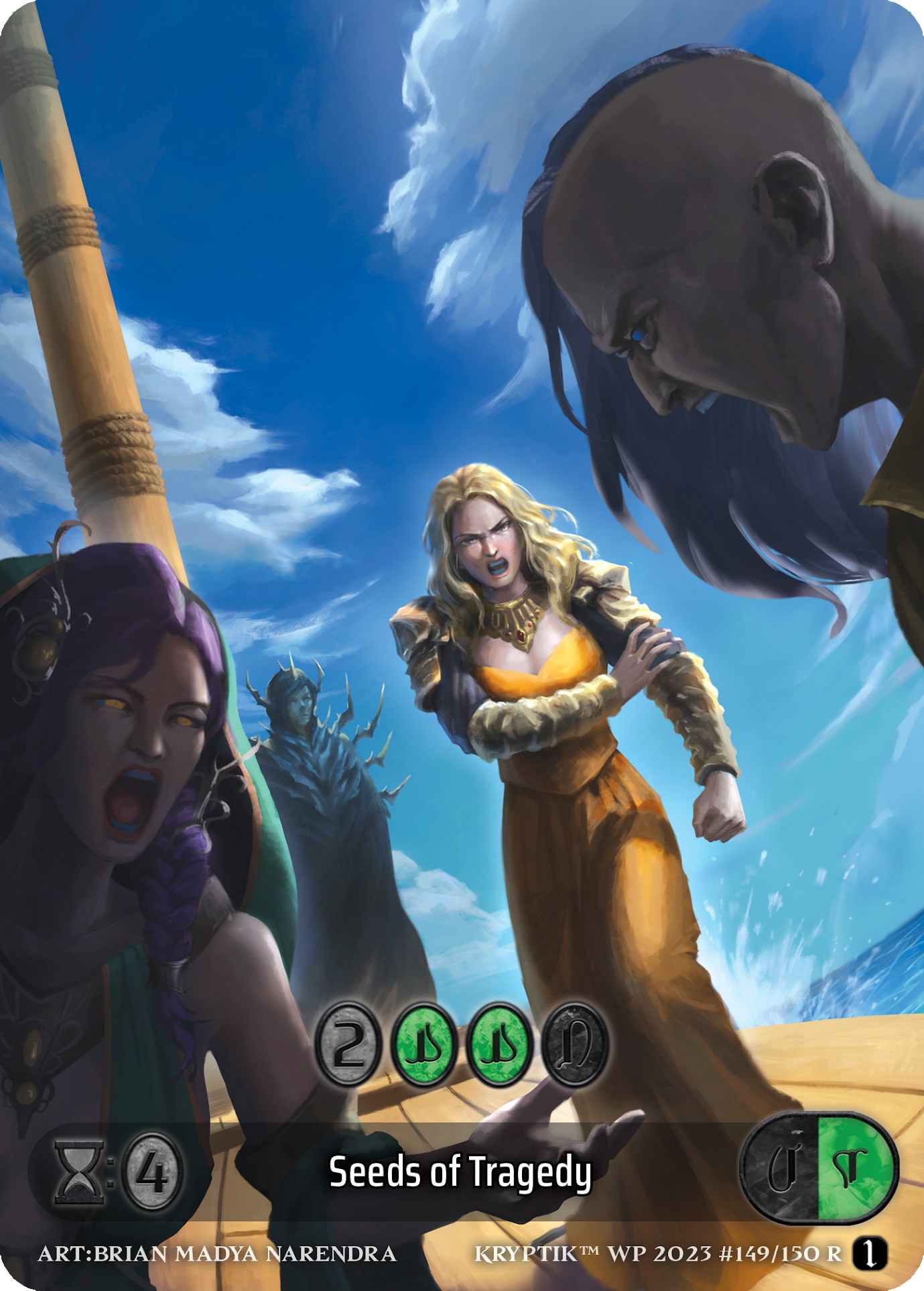 Seeds of Tragedy (Box Topper) (Glass Foil) - Wicked Prophecy [Wave 1 ...