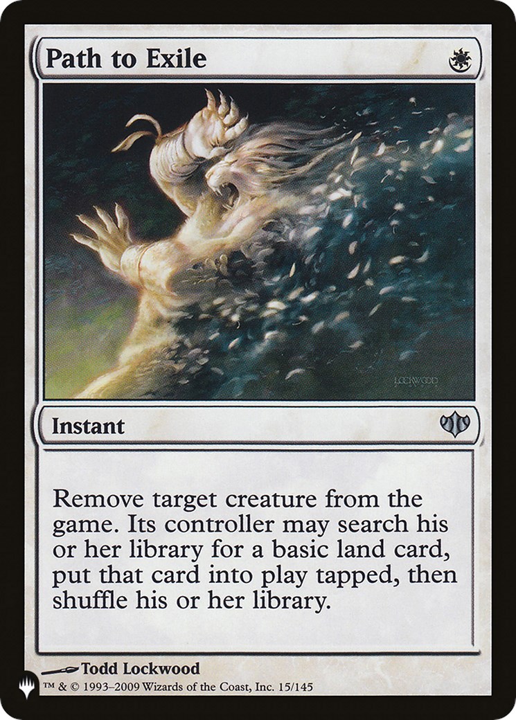 Path to Exile (CON) - The List Reprints - Magic: The Gathering