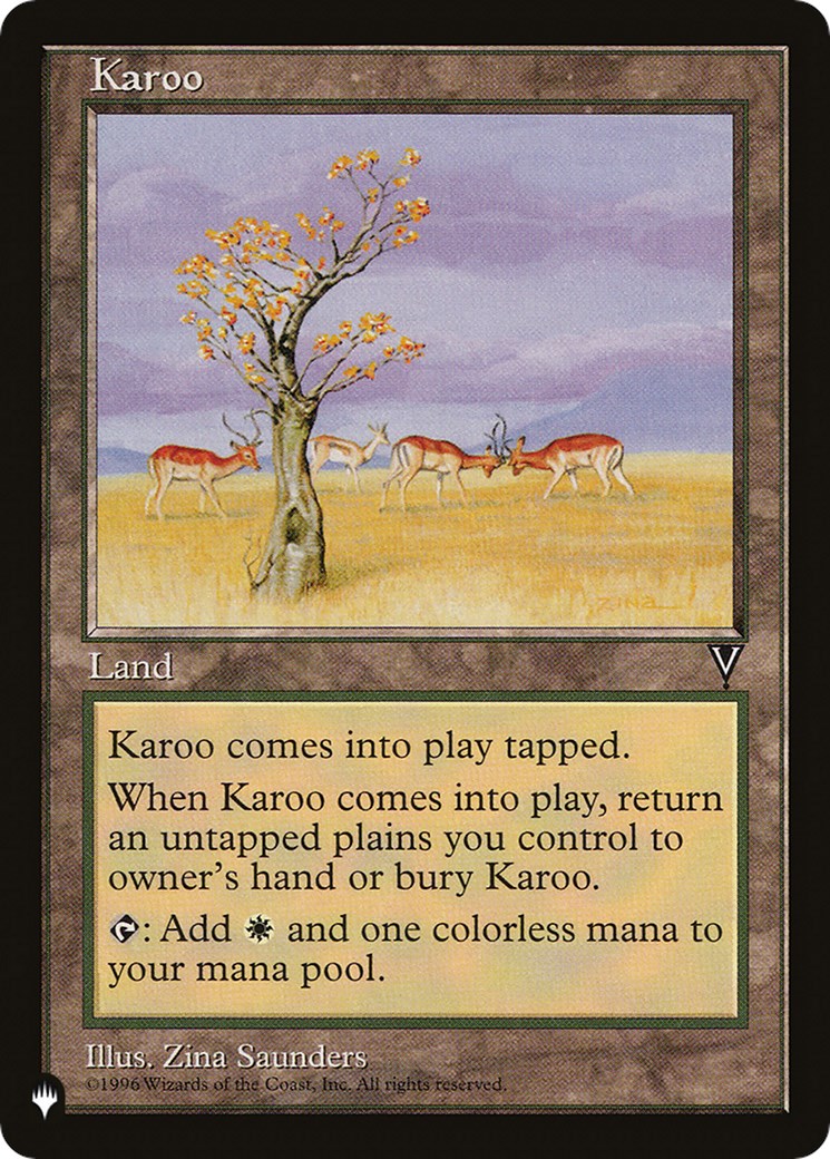 Karoo (VIS) - The List Reprints - Magic: The Gathering