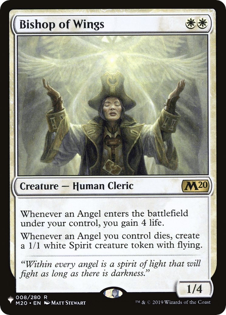 Bishop of Wings - The List Reprints - Magic: The Gathering