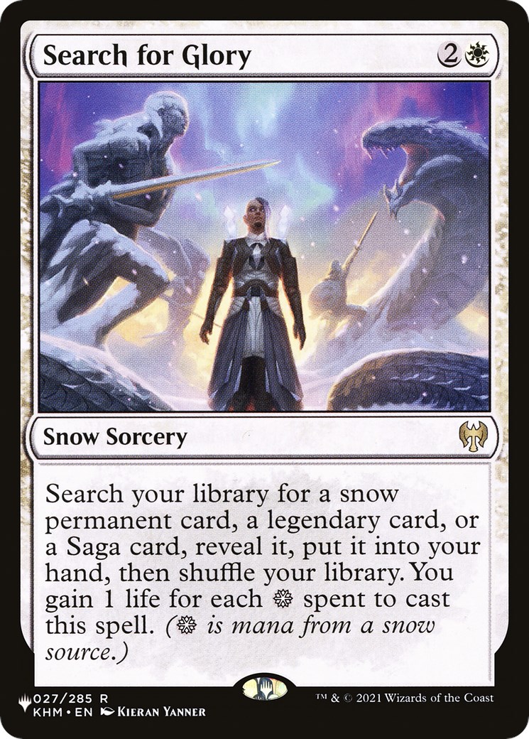 Search for Glory - The List Reprints - Magic: The Gathering