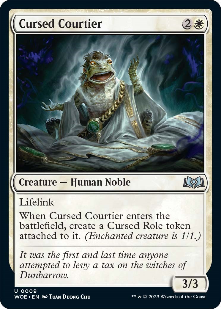 Cursed Courtier - Wilds of Eldraine - Magic: The Gathering