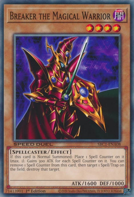 Breaker the Magical Warrior - Speed Duel: Streets of Battle City - YuGiOh