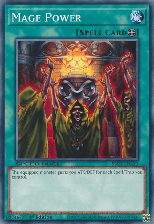 Mage Power - Speed Duel: Streets of Battle City - YuGiOh
