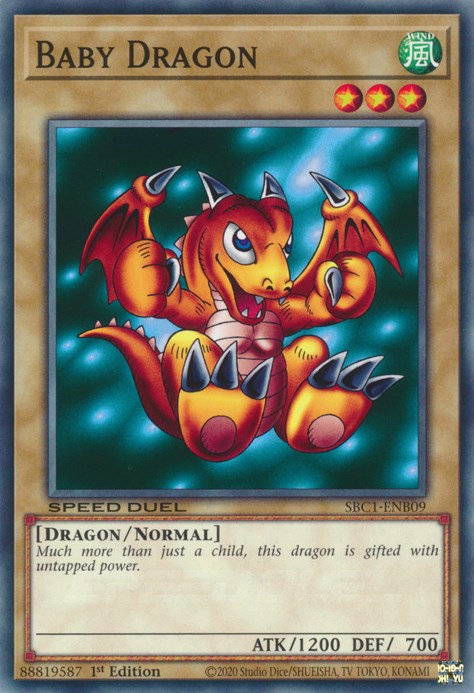 Baby Dragon - Speed Duel: Streets of Battle City - YuGiOh