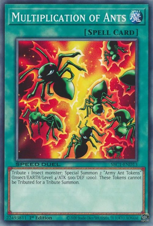 Multiplication of Ants - Speed Duel: Streets of Battle City - YuGiOh