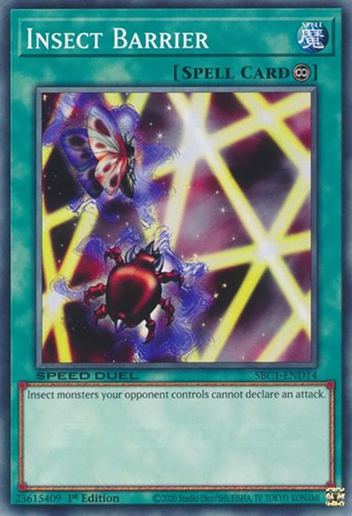 Insect Barrier - Speed Duel: Streets of Battle City - YuGiOh