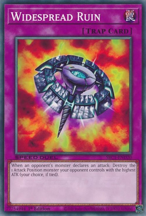 Widespread Ruin - Speed Duel: Streets of Battle City - YuGiOh