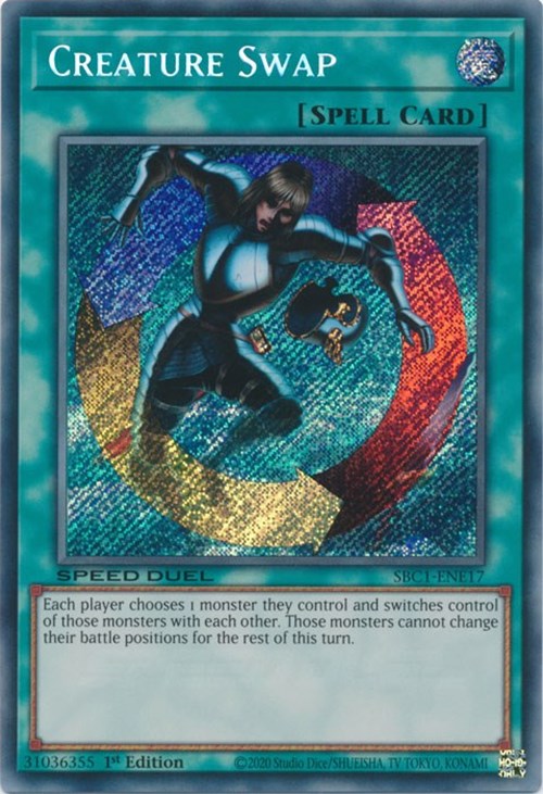 Creature Swap (Secret Rare) - Speed Duel: Streets of Battle City - YuGiOh