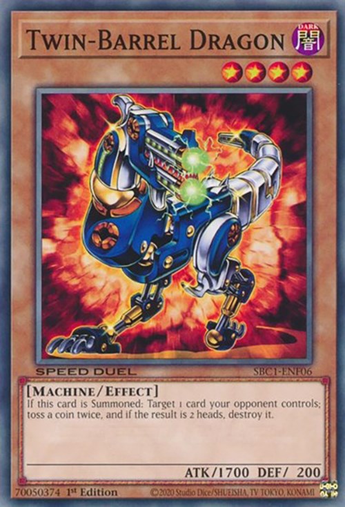 Twin-Barrel Dragon - Speed Duel: Streets of Battle City - YuGiOh
