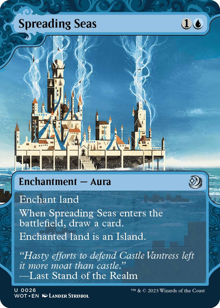 Spreading Seas - Wilds of Eldraine: Enchanting Tales - Magic: The Gathering