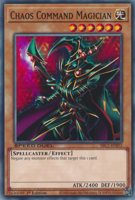 Chaos Command Magician - Speed Duel: Streets of Battle City - YuGiOh