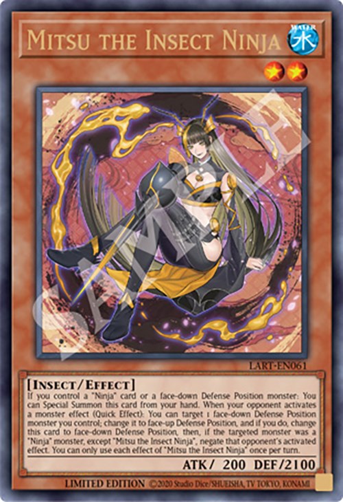 Mitsu the Insect Ninja - The Lost Art Promotion - YuGiOh