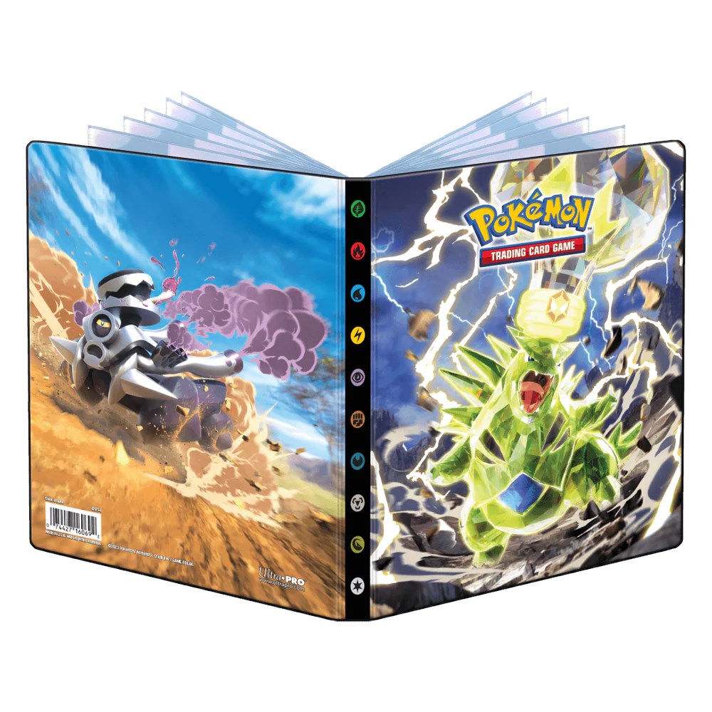 Pokemon Scarlet and Violet Tyranitar and Revavroom 4-Pocket Portfolio ...
