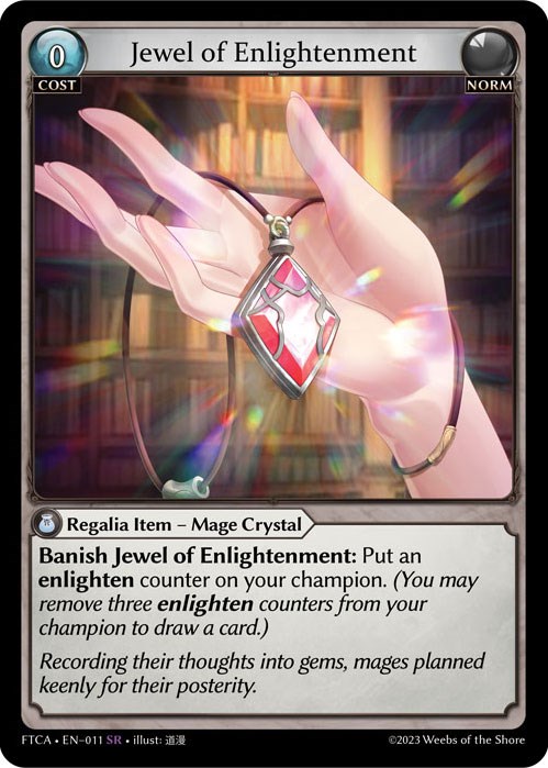 Jewel of Enlightenment - Fractured Crown - Grand Archive TCG