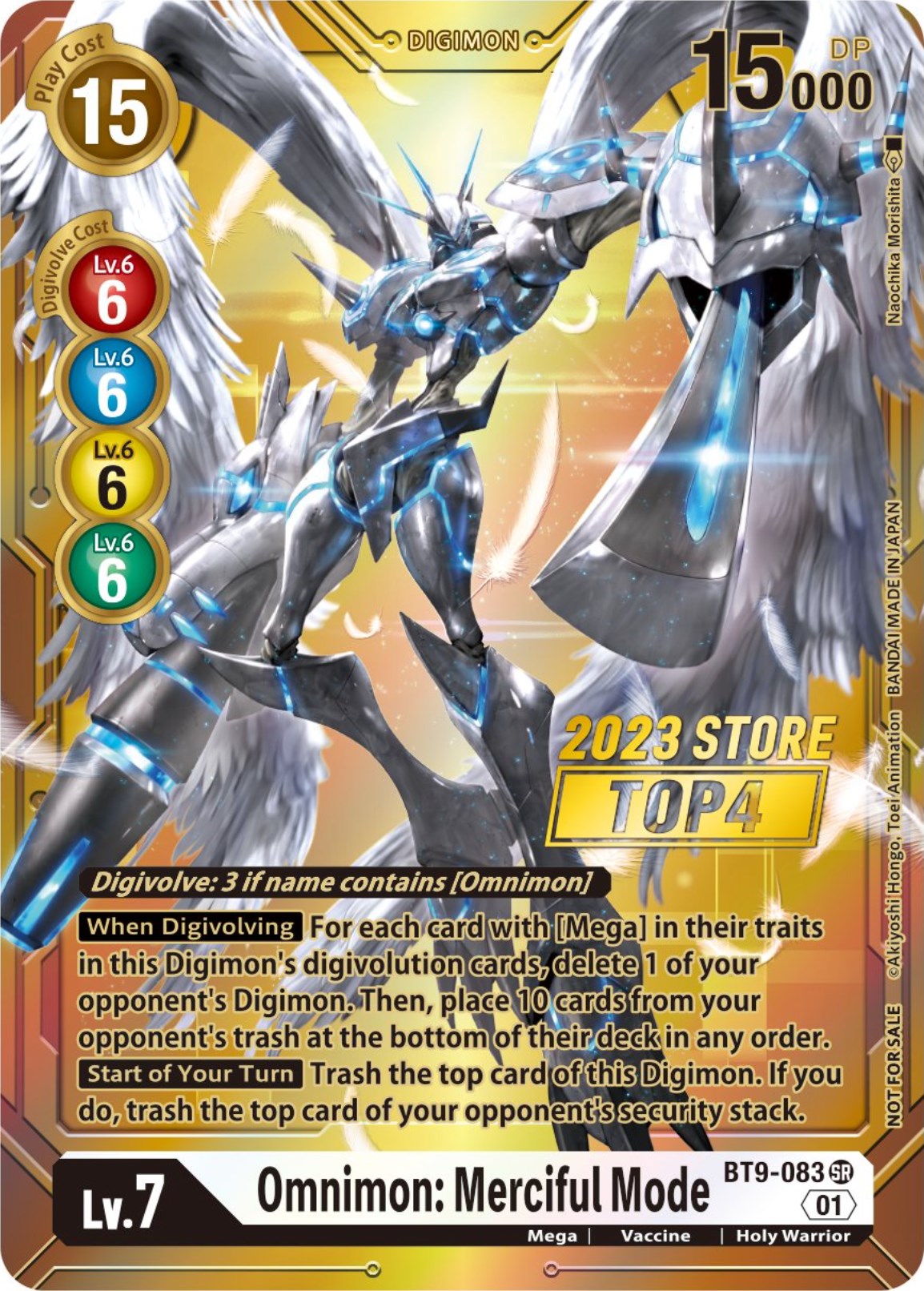 Omnimon: Merciful Mode (2023 Store Top 4) - X Record - Digimon Card Game