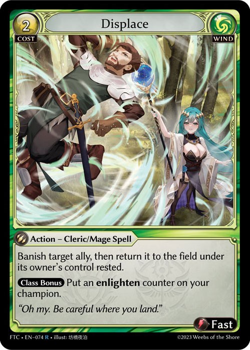 Displace - Fractured Crown - Grand Archive TCG