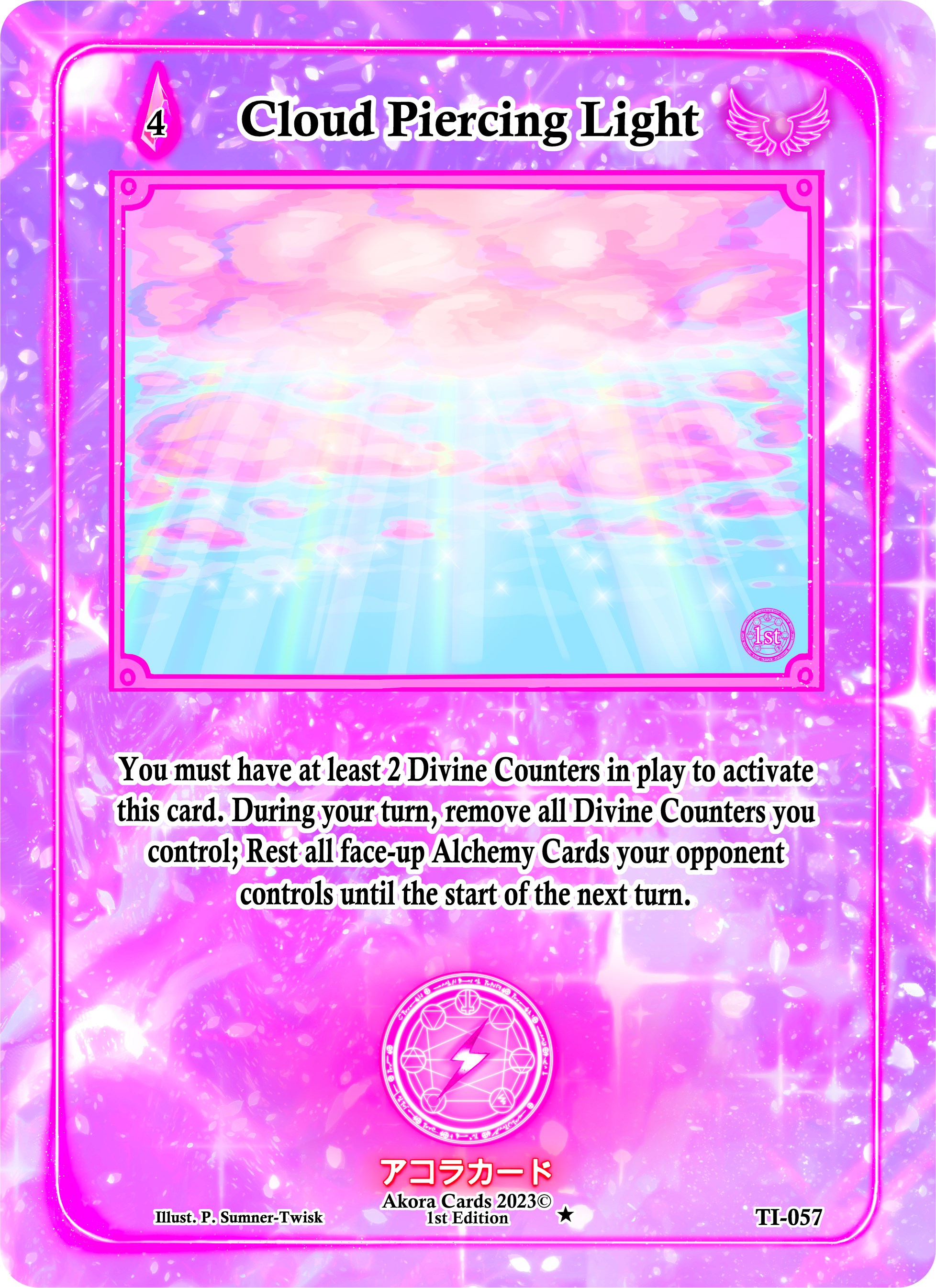 Cloud Piercing Light - Trials of Ikithia [1st Edition] - Akora TCG