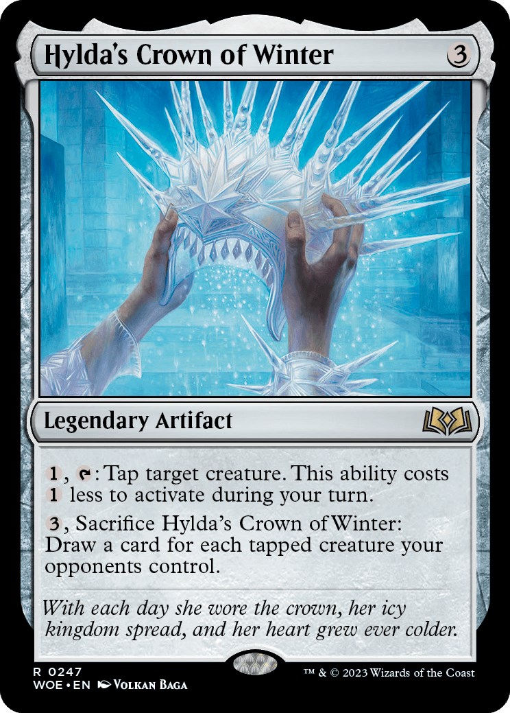 Hyldas Crown Of Winter Wilds Of Eldraine Magic The Gathering 