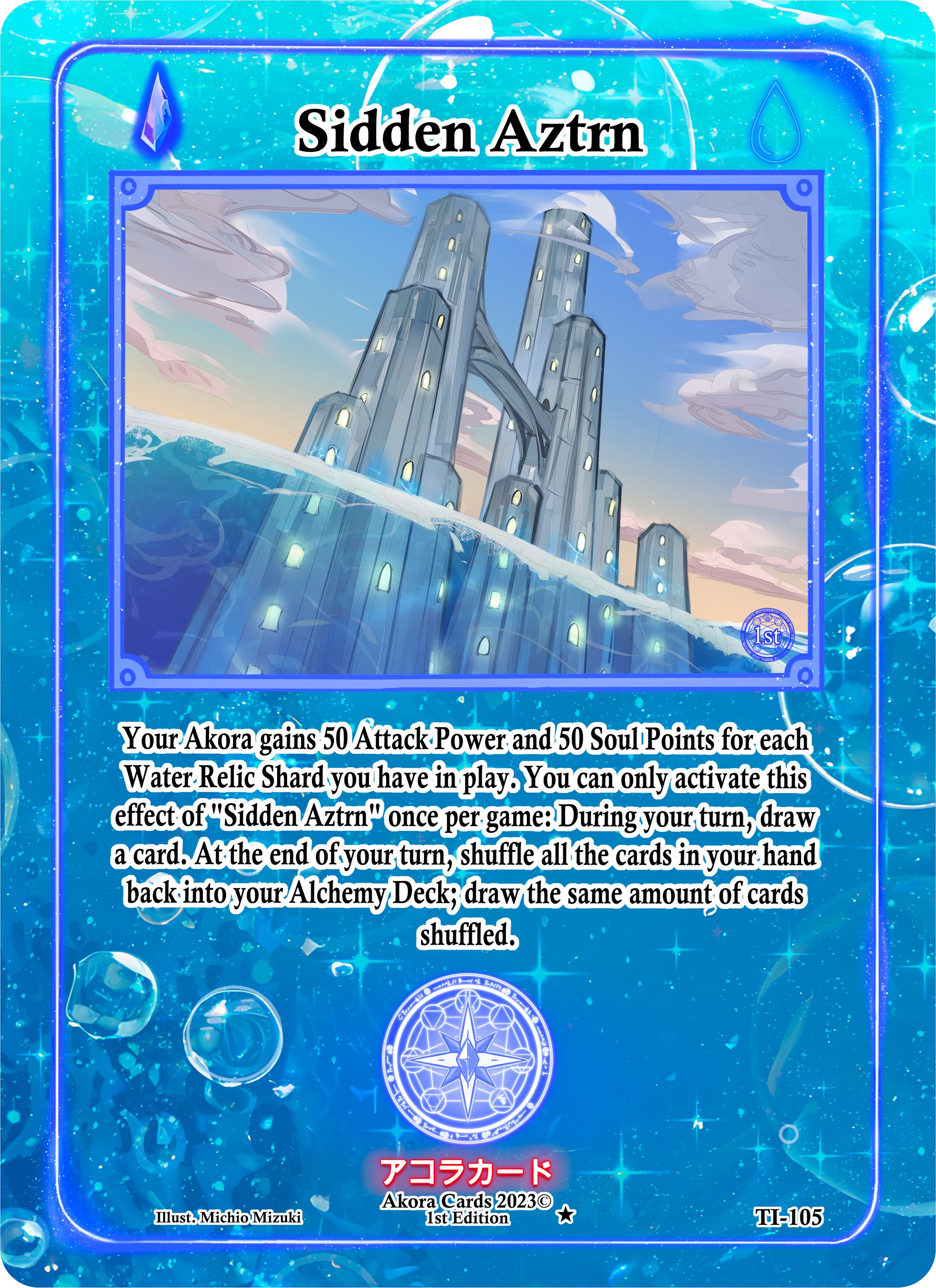 Sidden Aztrn - Trials of Ikithia [1st Edition] - Akora TCG