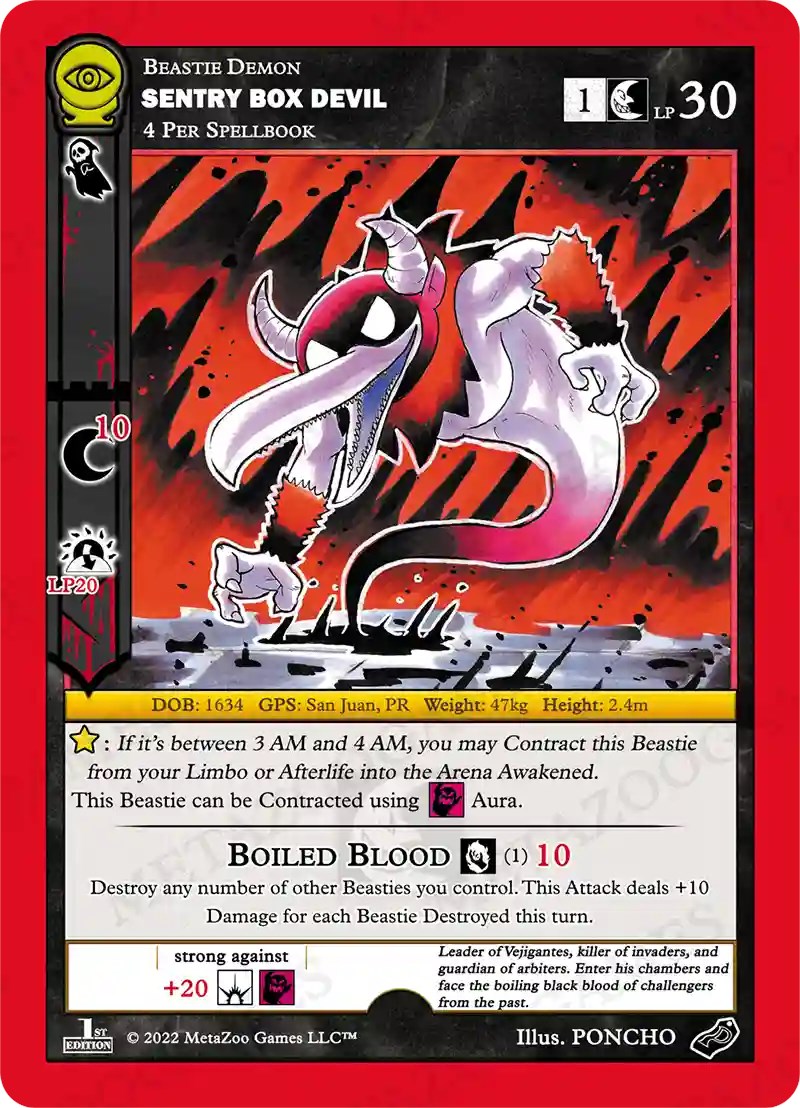 Sentry Box Devil (Blister Pack Promo) - Seance: First Edition - MetaZoo