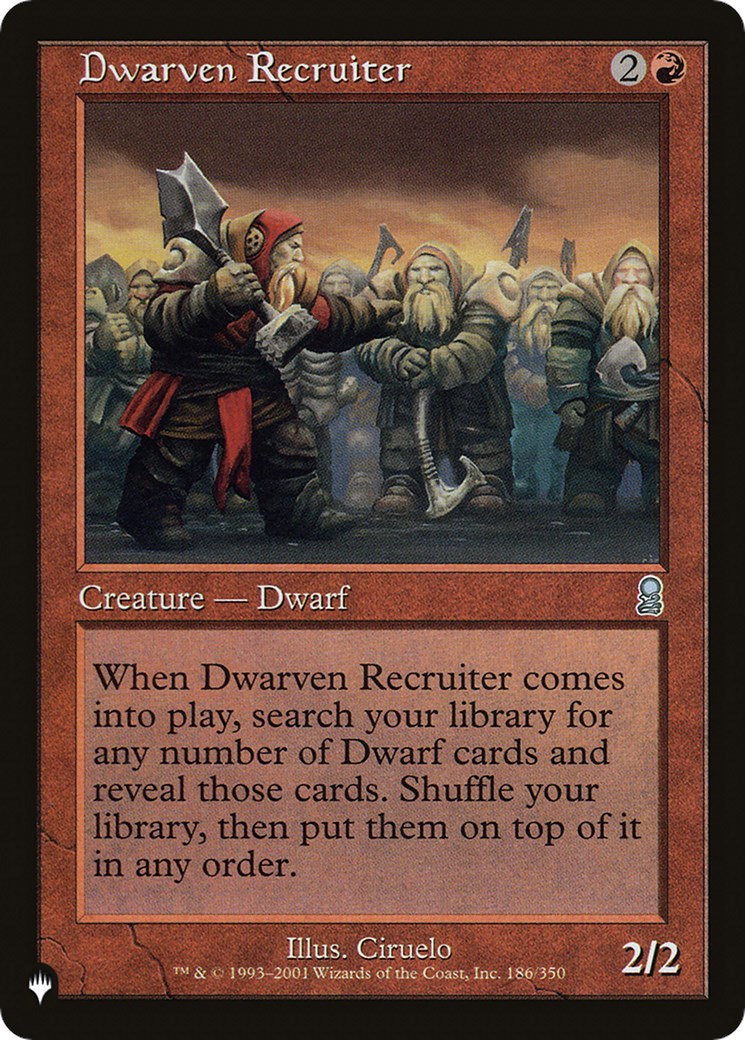 Dwarven Recruiter - The List Reprints - Magic: The Gathering