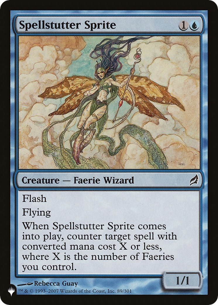 Spellstutter Sprite - The List Reprints - Magic: The Gathering