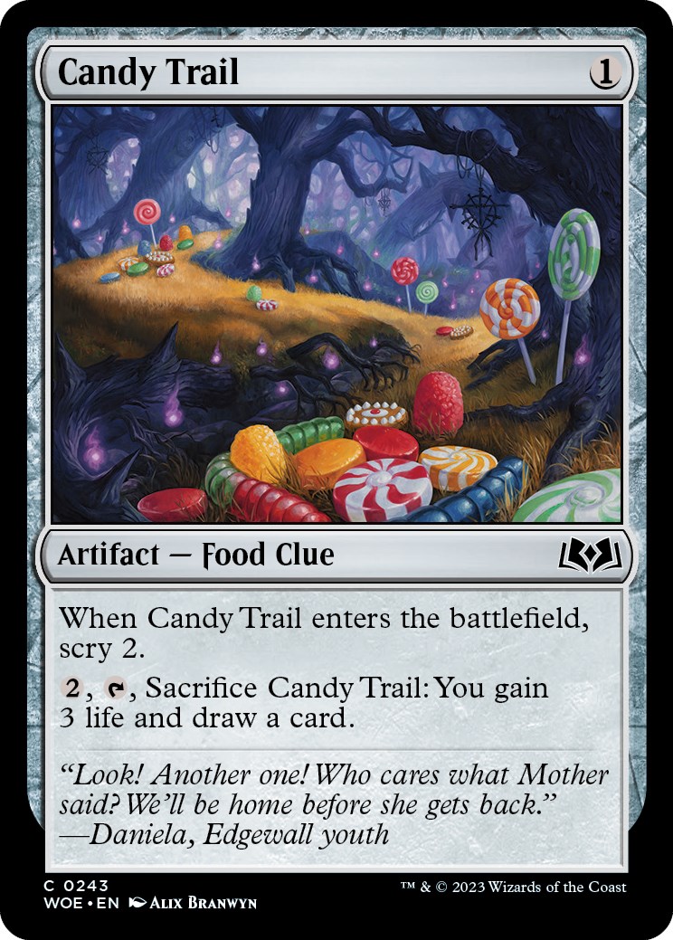 Candy Trail - Wilds of Eldraine - Magic: The Gathering