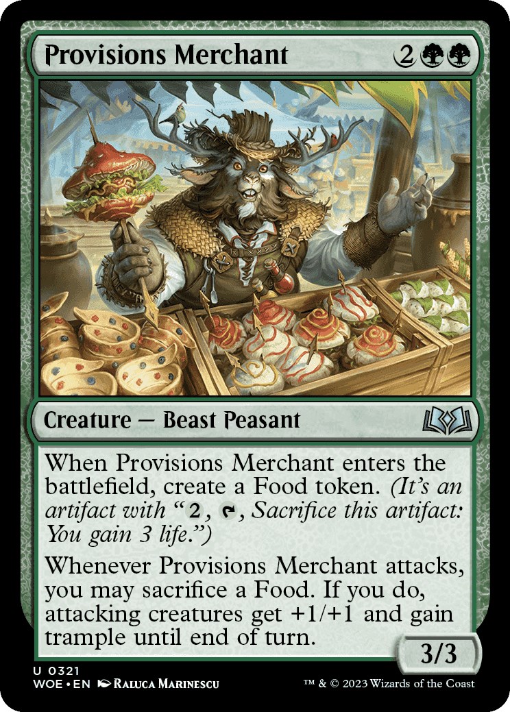 Provisions Merchant - Wilds of Eldraine - Magic: The Gathering