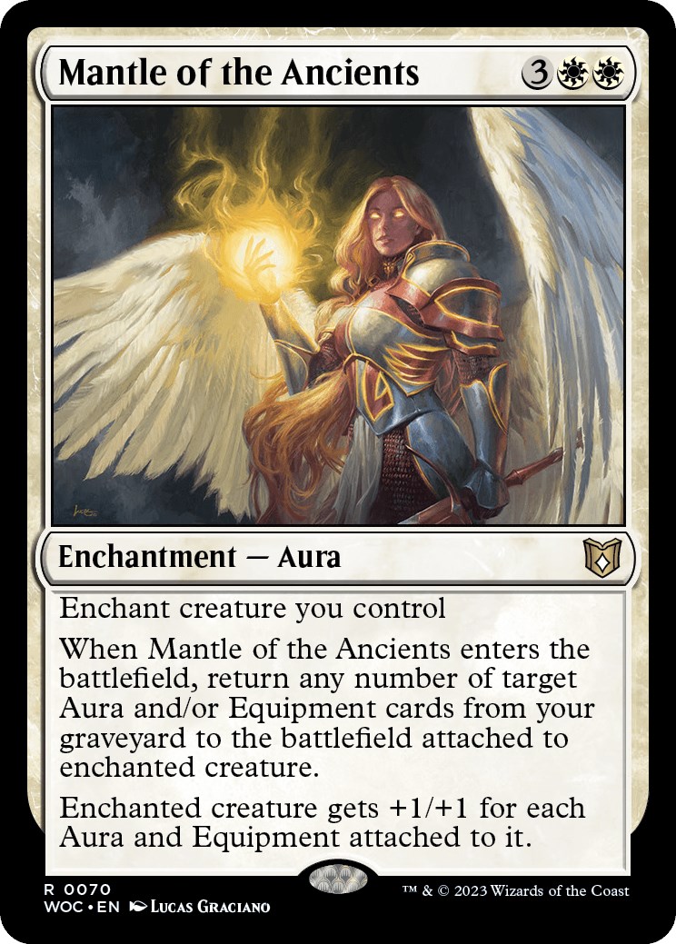Mantle of the Ancients - Commander: Wilds of Eldraine - Magic: The ...