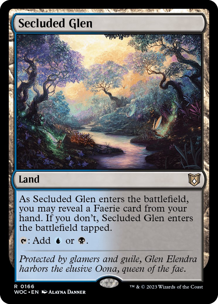 Secluded Glen - Commander: Wilds of Eldraine - Magic: The Gathering